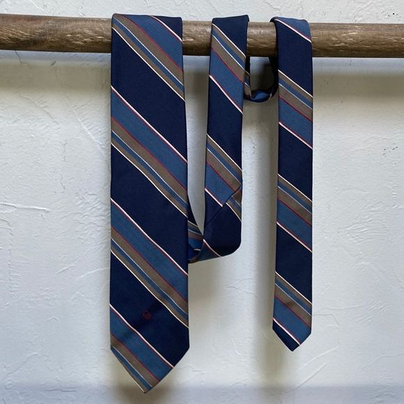 Dior | Accessories | Christian Diorfabric Woven Initaly Made In Usa ...